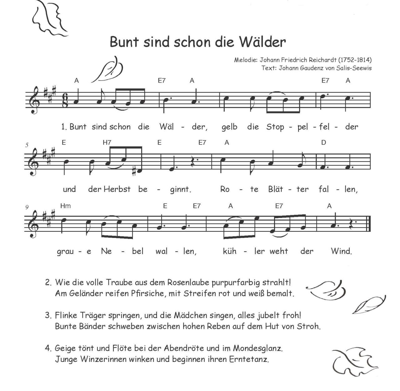 Bunt sind schon die Wälder - Volkslieder aus Tirol